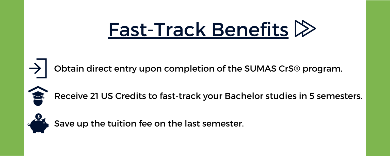 Fast-Track Bachelor | SUMAS Career-Related Studies
